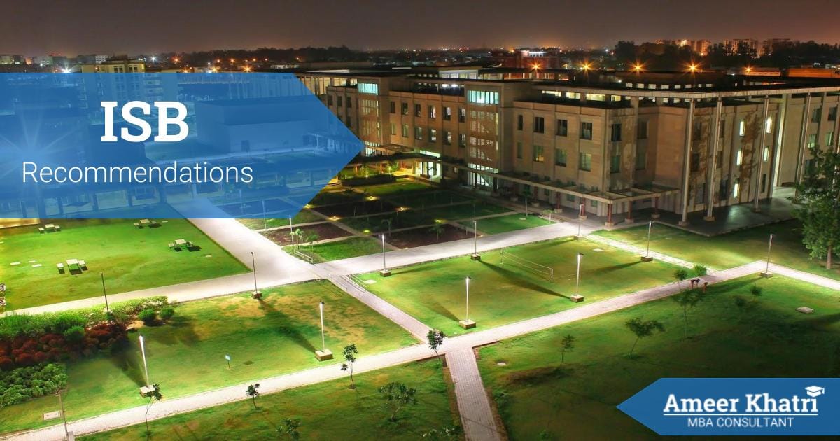 ISB PGP Letter of Recommendation - Sample Answers