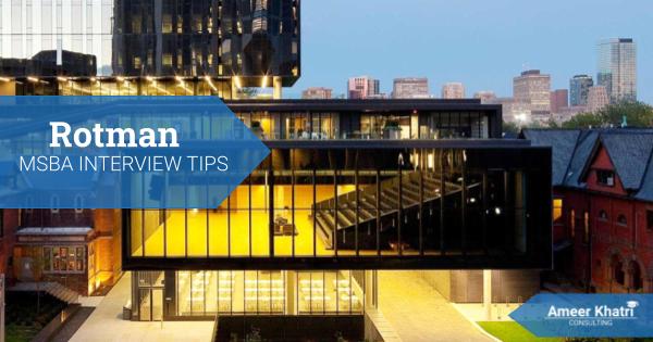 Rotman MMA Interview- Frequently Asked Questions & Tips