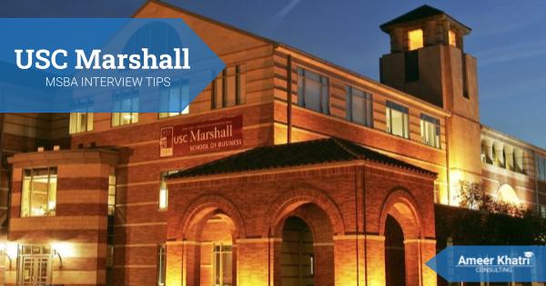 USC Marshall MSBA Interview - Frequently Asked Questions & Tips