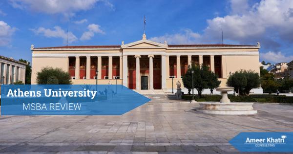 Athens University MSc in Business Analytics Overview