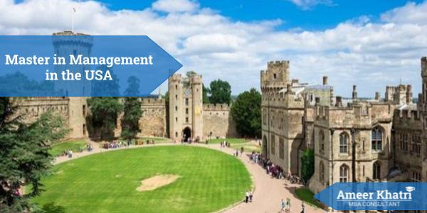 Masters in Management in the USA