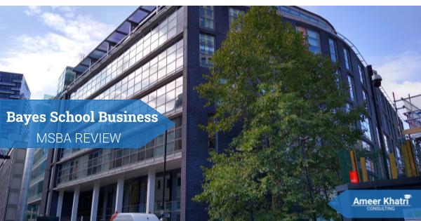 Bayes School Business Analytics MSc